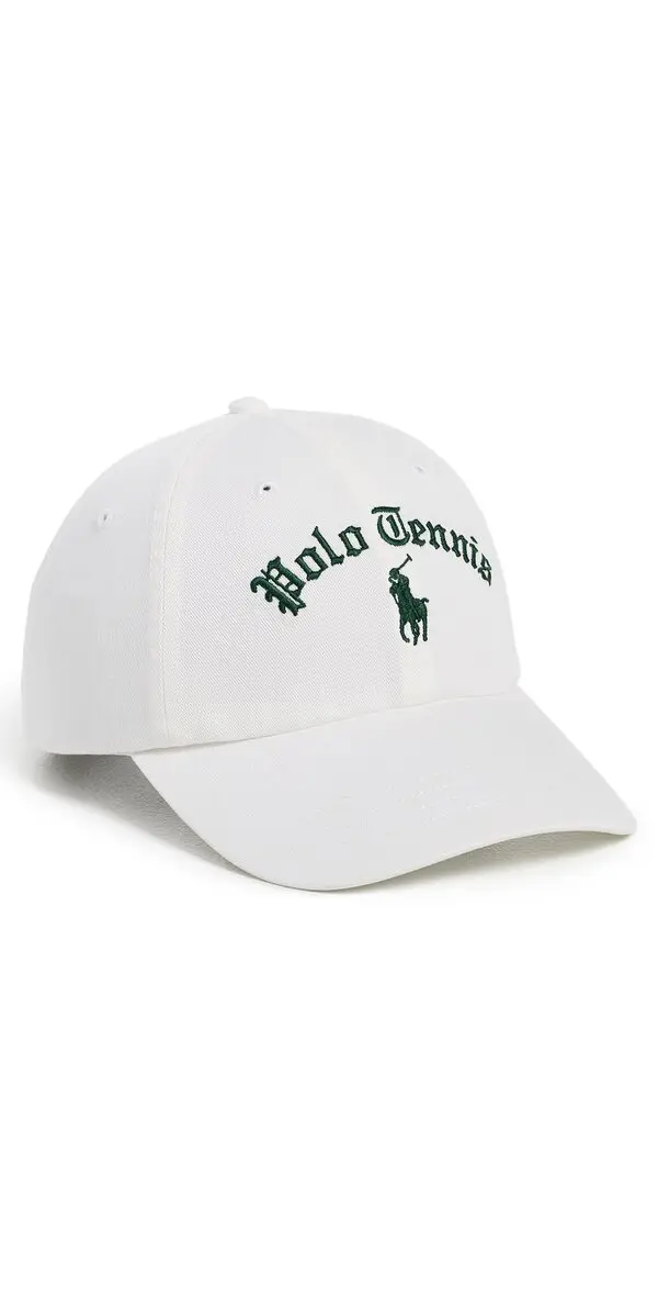 Polo Ralph Lauren Tennis Cap - Paper White