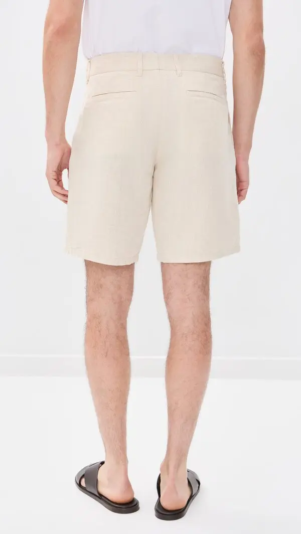 Nn07 Aden Linen Shorts