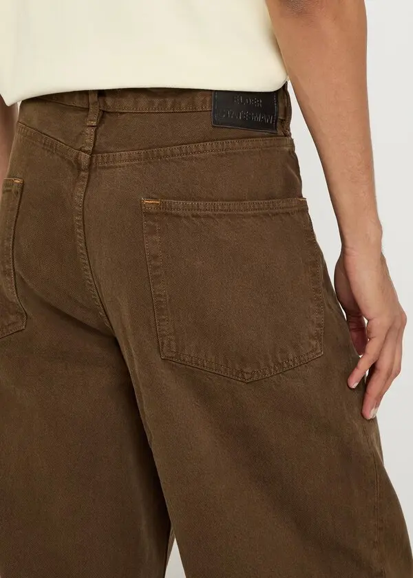 THE ELDER STATESMAN Hunter Wide-leg Jeans