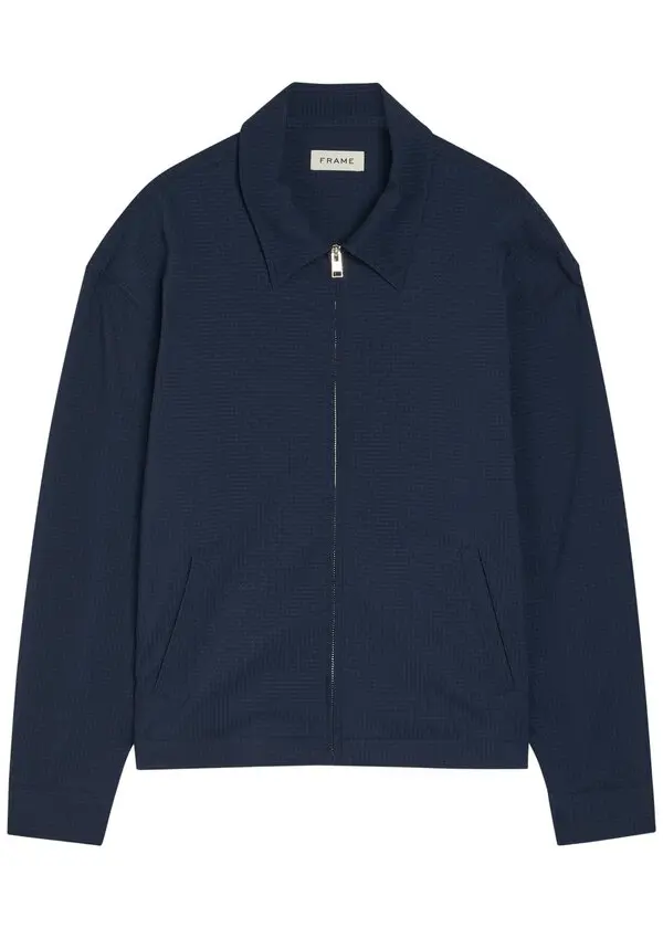 FRAME Seersucker Jacket