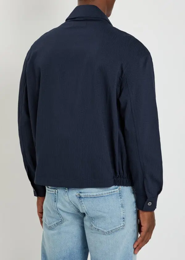 FRAME Seersucker Jacket