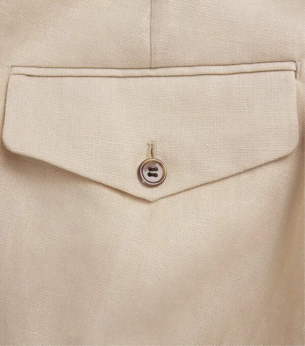 NN.07 Nn07 Linen Justin Wide-leg Trousers