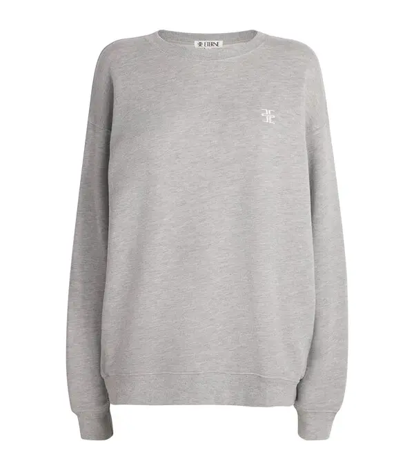 Eterne French Terry Oversized Sweatshirt