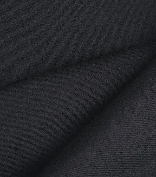 Eterne Cotton-modal Cropped Baby Tee - Black