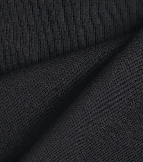 Eterne Ribbed Cotton-blend Tank Top - Black
