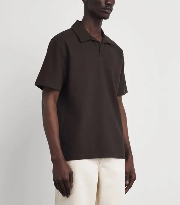 WAX LONDON Organic Cotton Atwood Polo Shirt