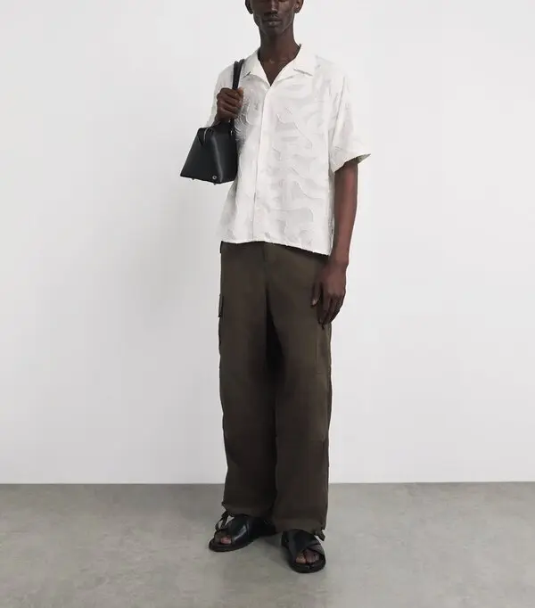 WAX LONDON Jacquard Curzon Shirt