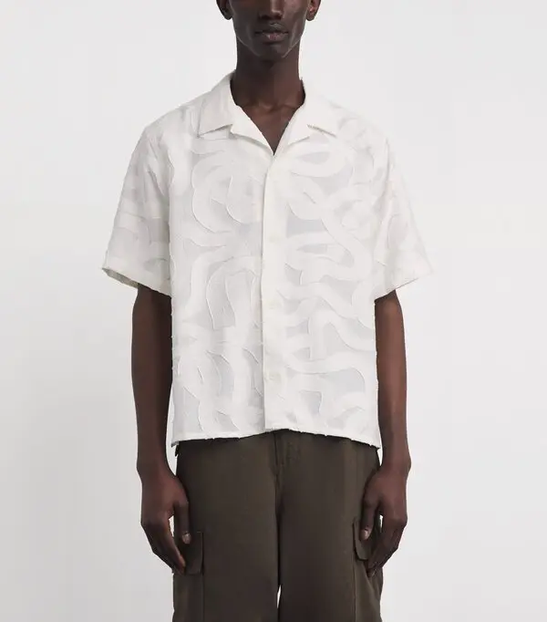 WAX LONDON Jacquard Curzon Shirt