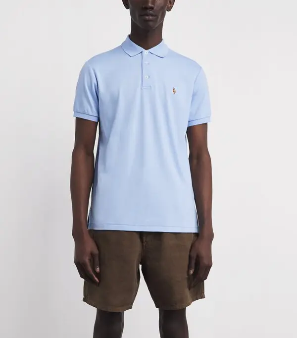 Polo Ralph Lauren Cotton Slim-fit Polo Shirt - Blue