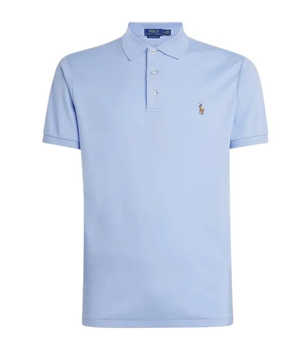 Polo Ralph Lauren Cotton Slim-fit Polo Shirt - Blue