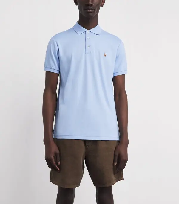 Polo Ralph Lauren Cotton Slim-fit Polo Shirt - Blue