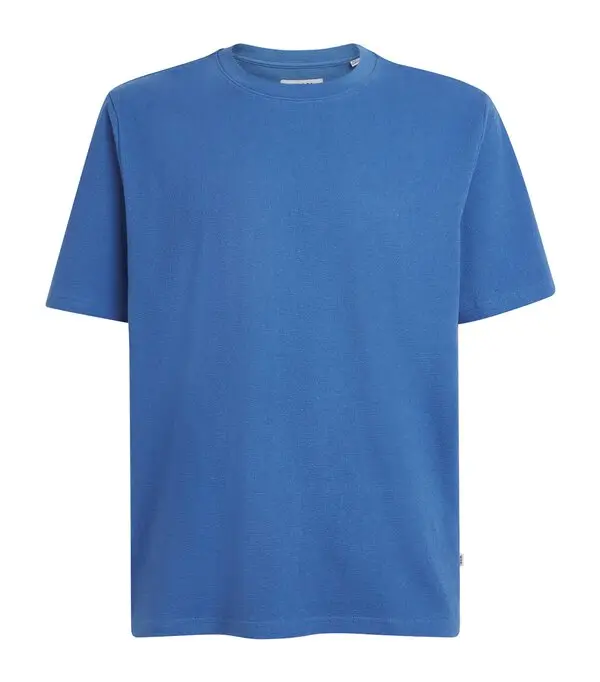 WAX LONDON Organic Cotton Dean T-shirt - Blue