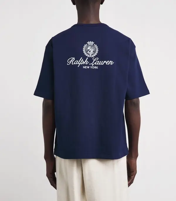 Polo Ralph Lauren Cotton Logo Crest T-shirt