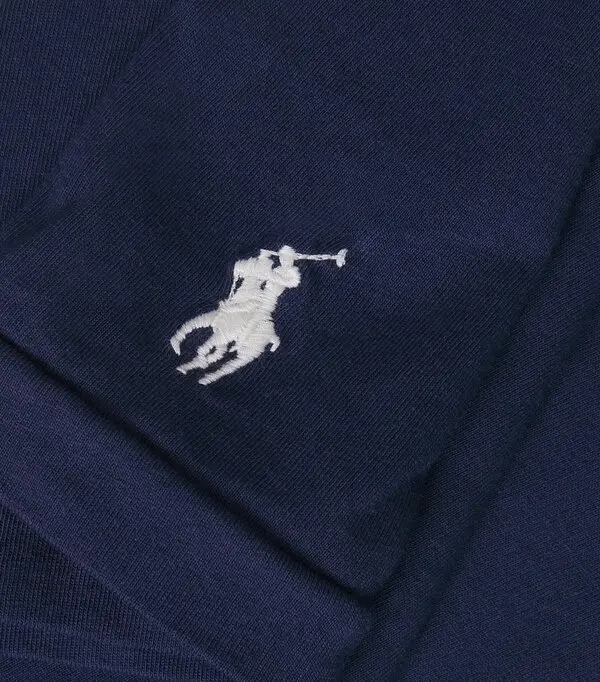 Polo Ralph Lauren Cotton Logo Appliqué T-shirt - Navy