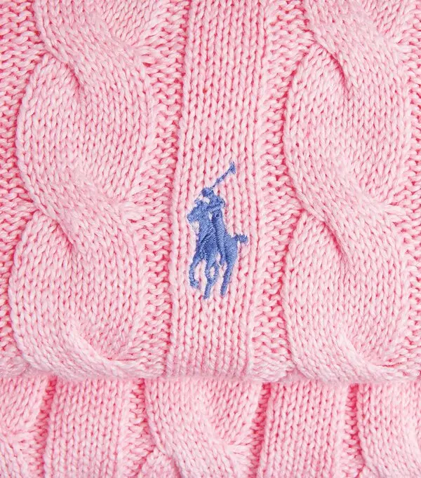 Polo Ralph Lauren Cotton Cable-knit Crewneck Sweater