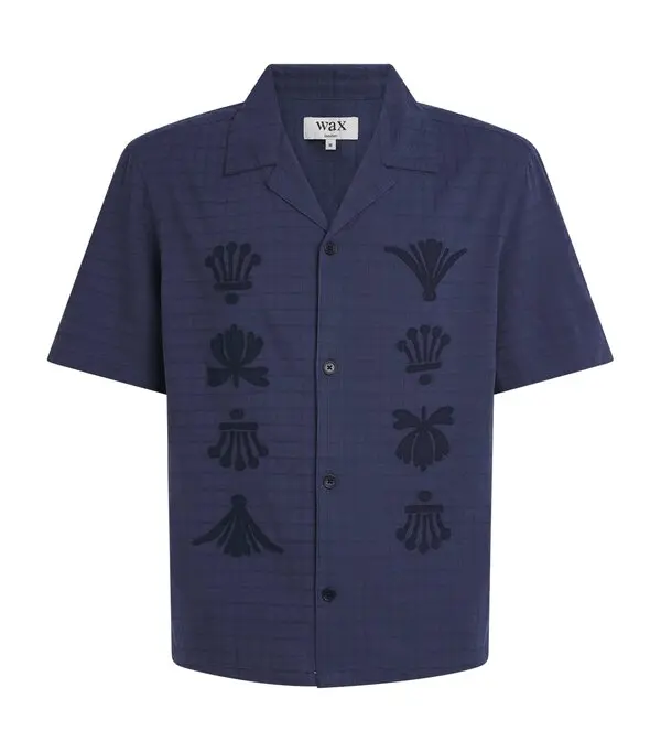 WAX LONDON Embroidered Curzon Shirt