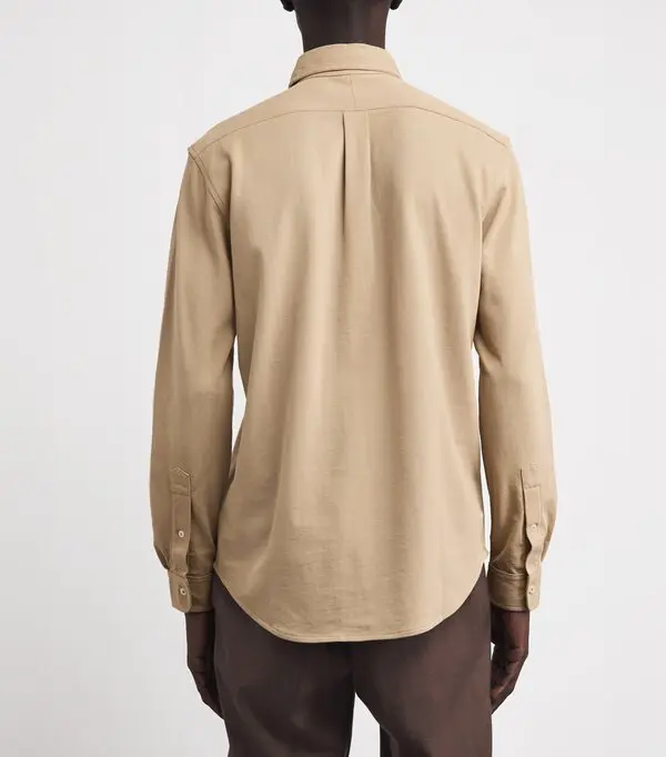 Polo Ralph Lauren Cotton Featherweight Mesh Shirt - Brown
