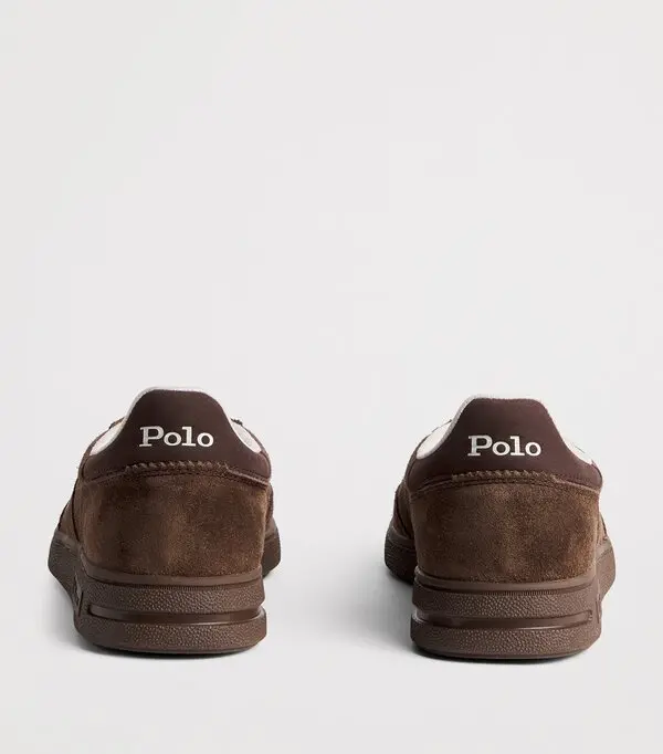 Polo Ralph Lauren Suede Bedford Sneakers - Brown