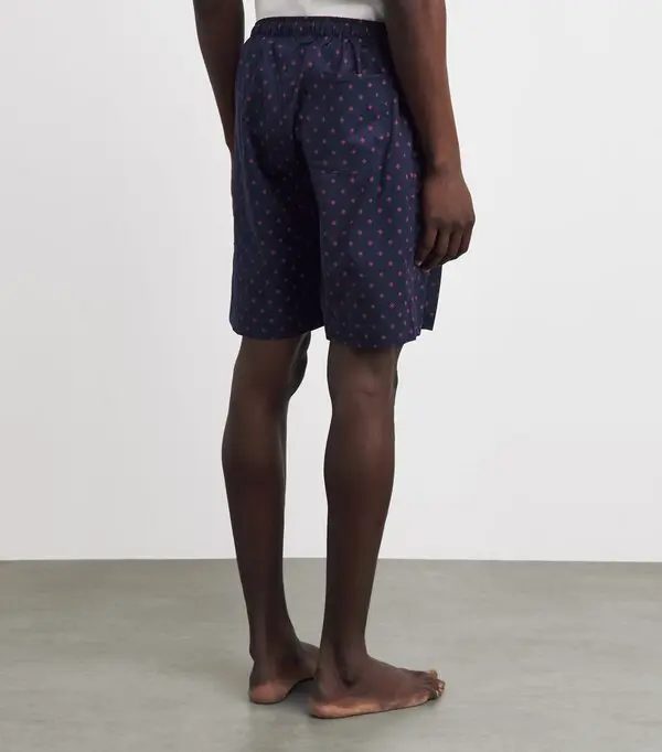 Derek Rose Printed Nelson Lounge Shorts