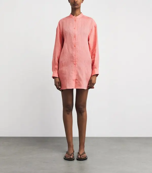 ERES Linen Exact Shirt - Pink