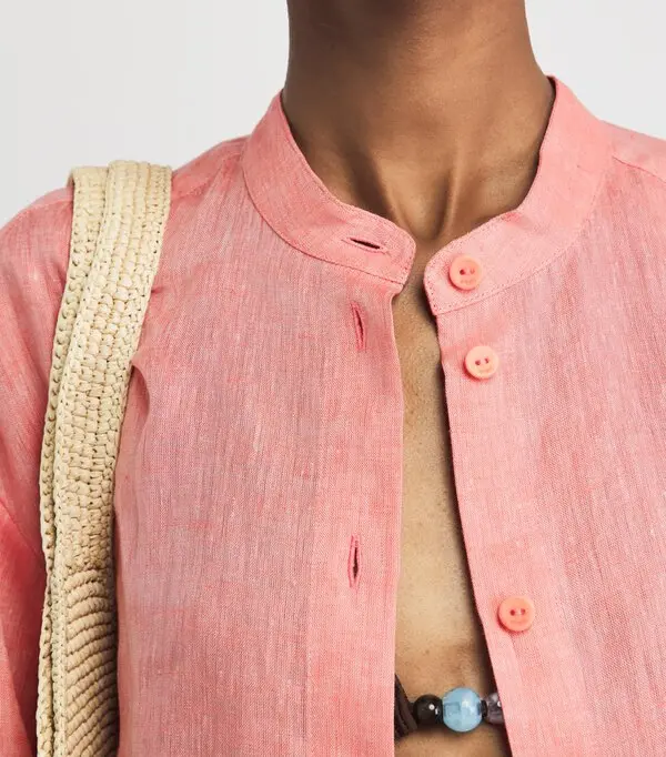 ERES Linen Exact Shirt - Pink