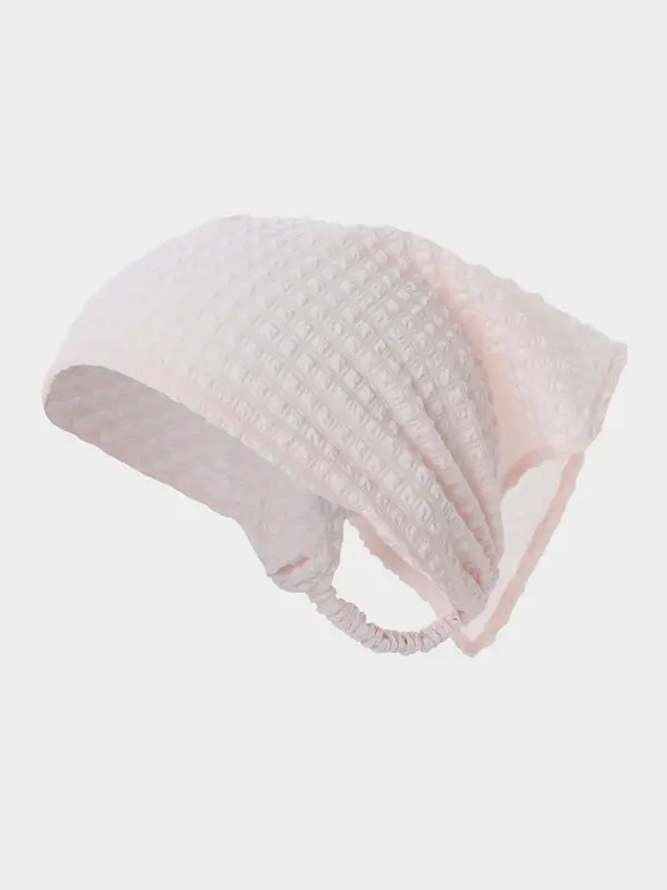 Hunza G Sofia Headscarf - Seersucker Bubblebath