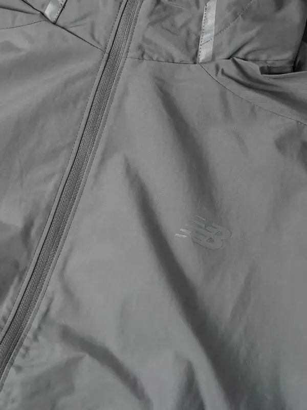 NEW BALANCE Logo Print Hooded Jacket