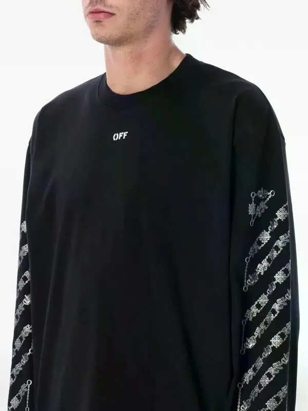 Off-White Arrows Diagonals Long-sleeve T-shirt