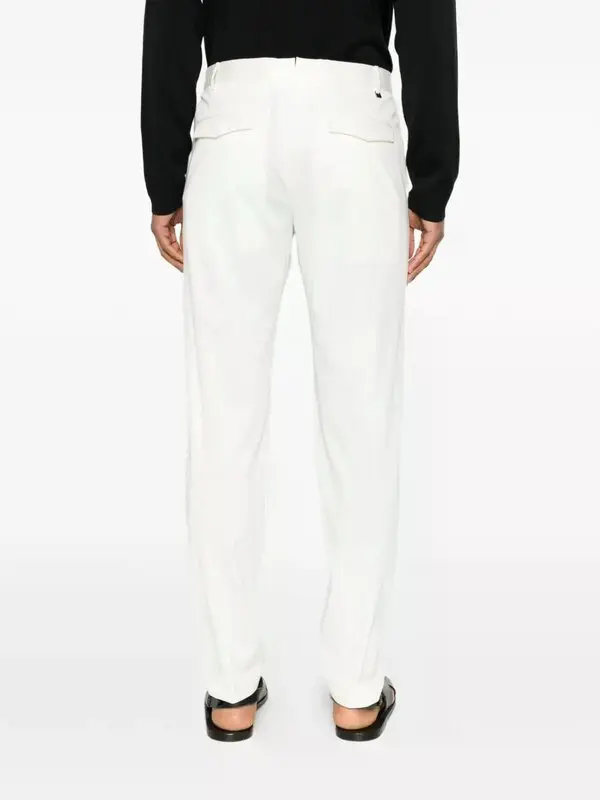 PT TORINO Pleated Turn-up Trousers