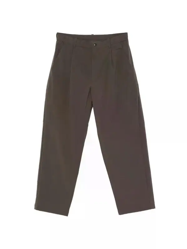 GOLDWIN Pleated Straight-leg Trousers