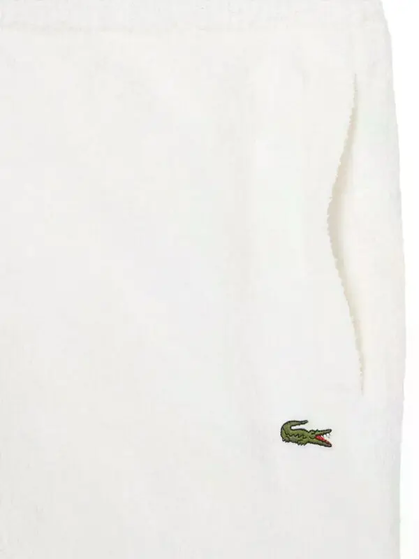 Lacoste Terry Cloth Logo Patch Shorts