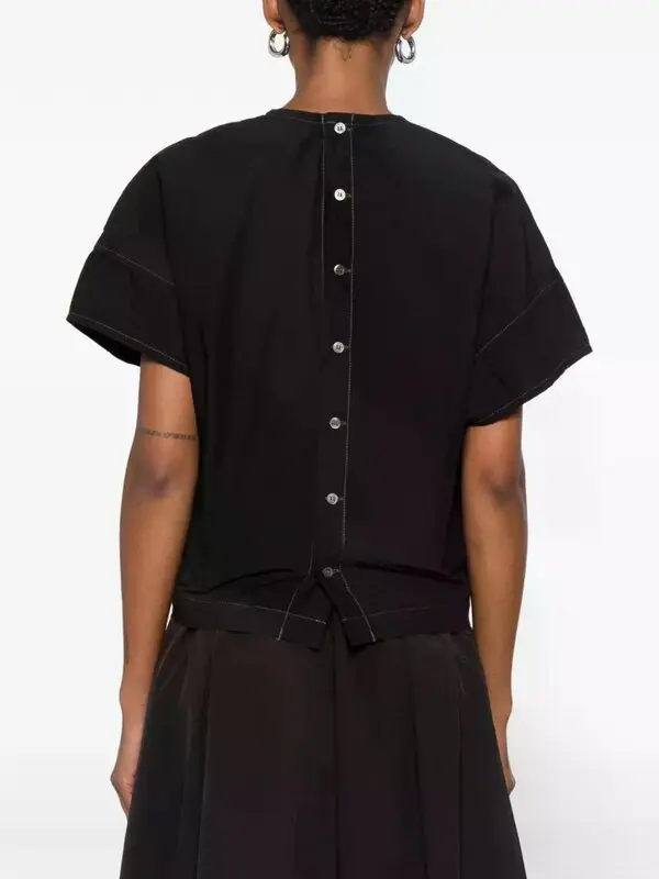 AND WANDER Cordura Typewriter Blouse