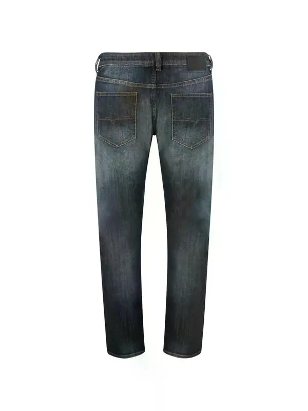 DIESEL® Faded Effect Whiskered Jeans