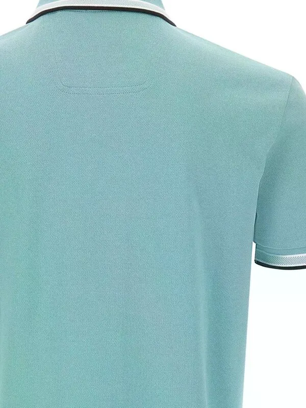 BOSS Paddy Striped-trim Polo Shirt