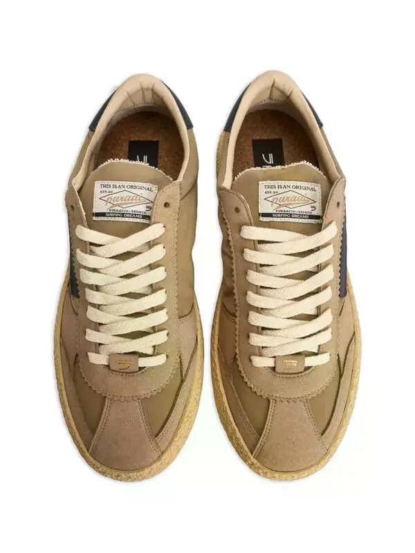 PURAAI Panelled Logo Patch Sneakers