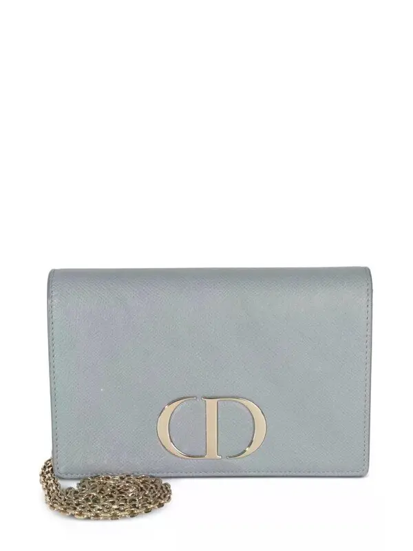 Dior 2022 30 Montaigne 2-in-1 Clutch Bag - Blue