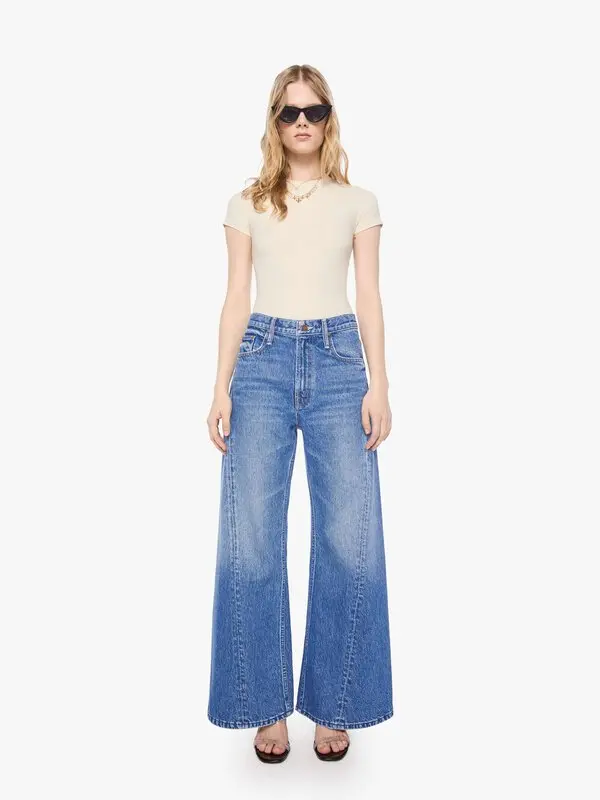 MOTHER Petite Lil' Lemon Twist Skimp Jeans In Rolling In Dough - Blue
