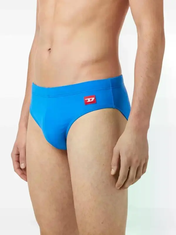 DIESEL® Logo Patch Swim Briefs