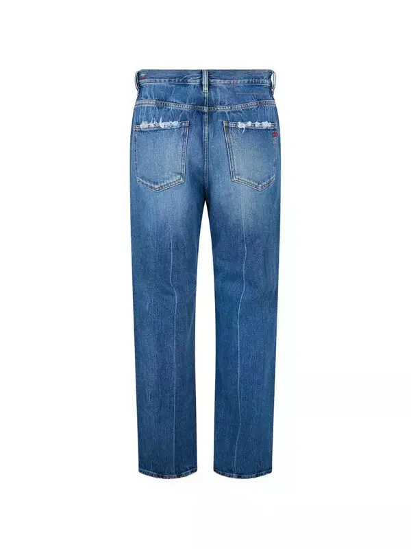 DIESEL® Distressed Washed-effect Jeans