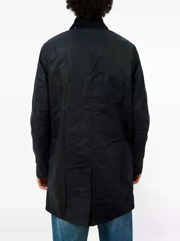 Barbour Waxed Cotton Corduroy Collar Coat