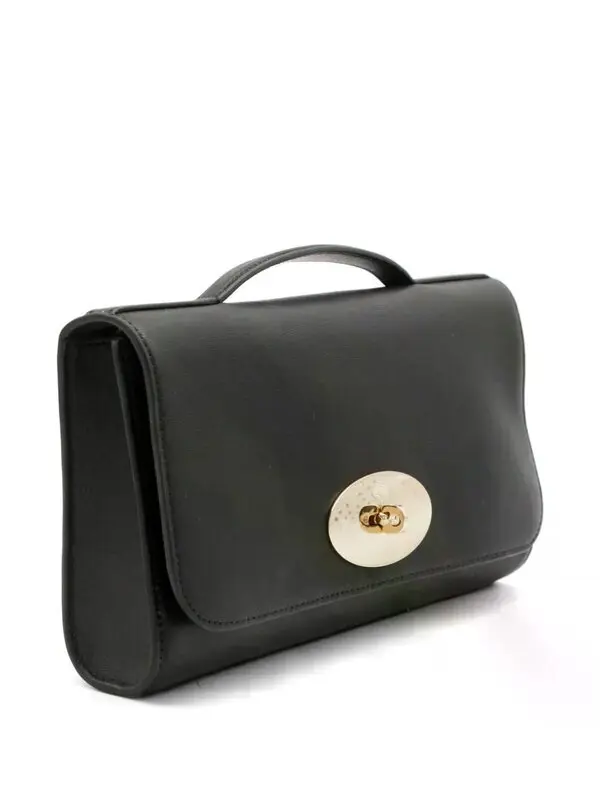 Mulberry Lily Leather Clutch Bag