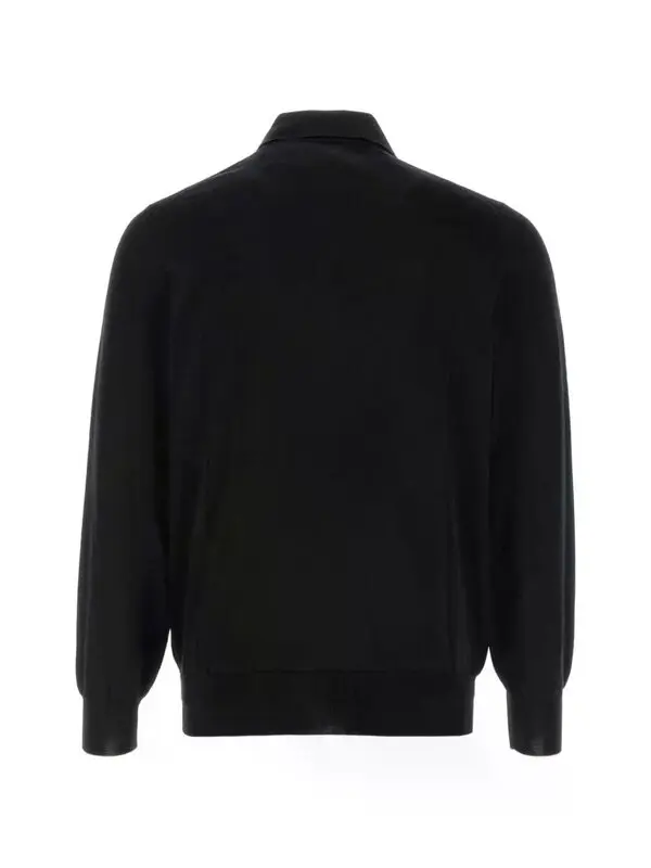 Brunello Cucinelli Long-sleeved Cotton Polo Shirt
