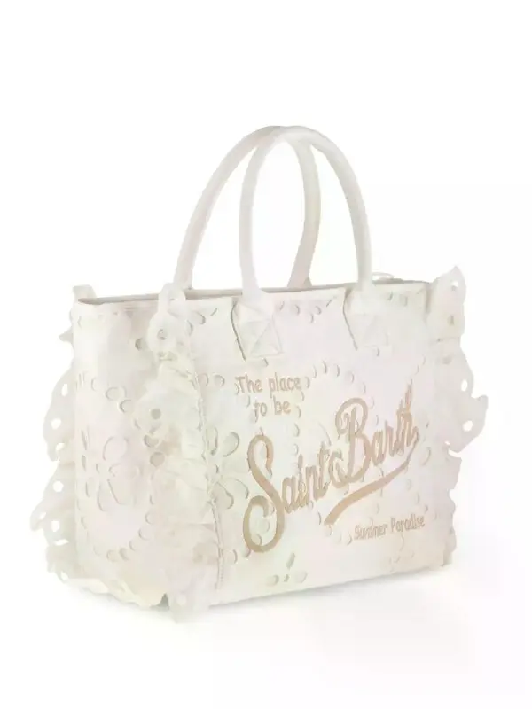 MC2 SAINT BARTH Vanity Volant Ruffle Tote Bag