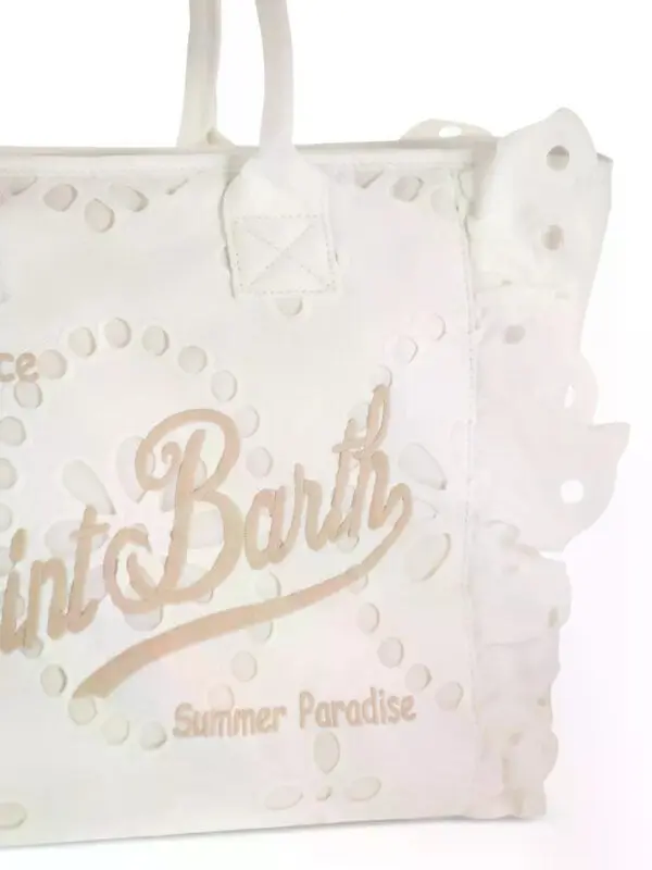 MC2 SAINT BARTH Vanity Volant Ruffle Tote Bag