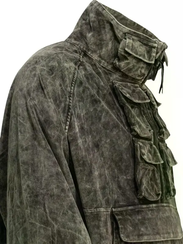 Kapital Multi-pocket Zip-up Jacket - Black