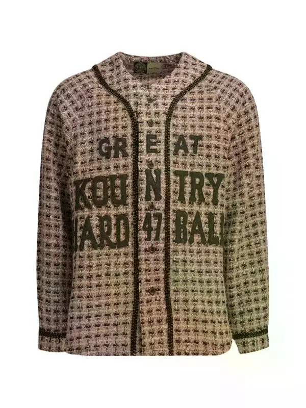 Kapital Bouclé Shirt - Pink
