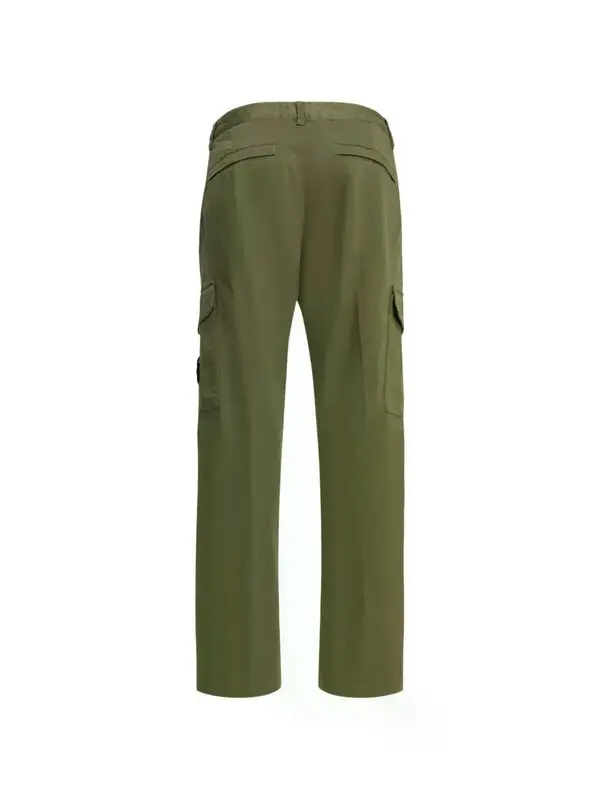 Stone Island Cargo Pants With Logo Patch