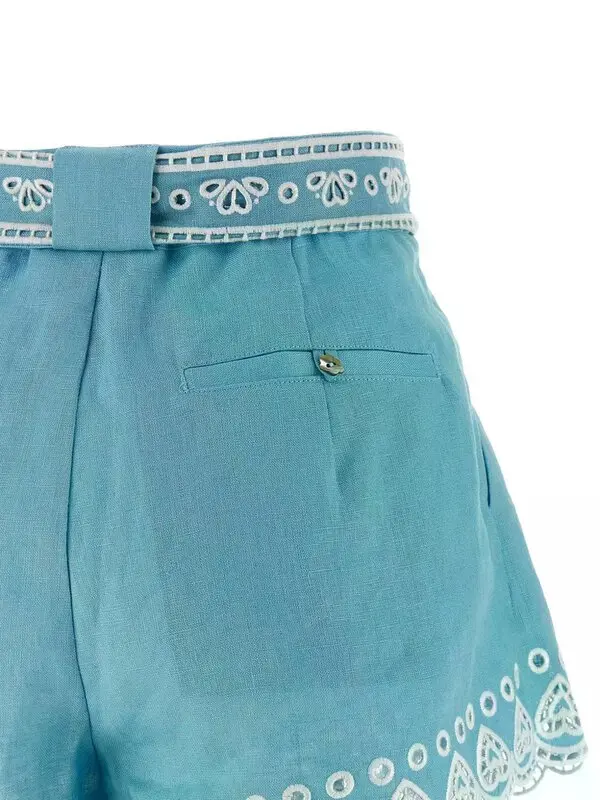Farm Rio Richelieu Cut-out Shorts