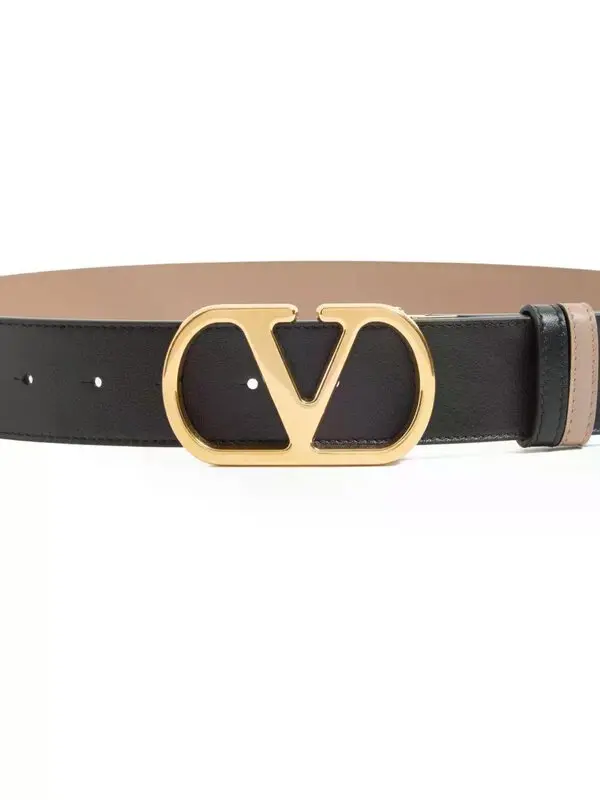Valentino Garavani Reversible Vlogo Signature Belt - Black