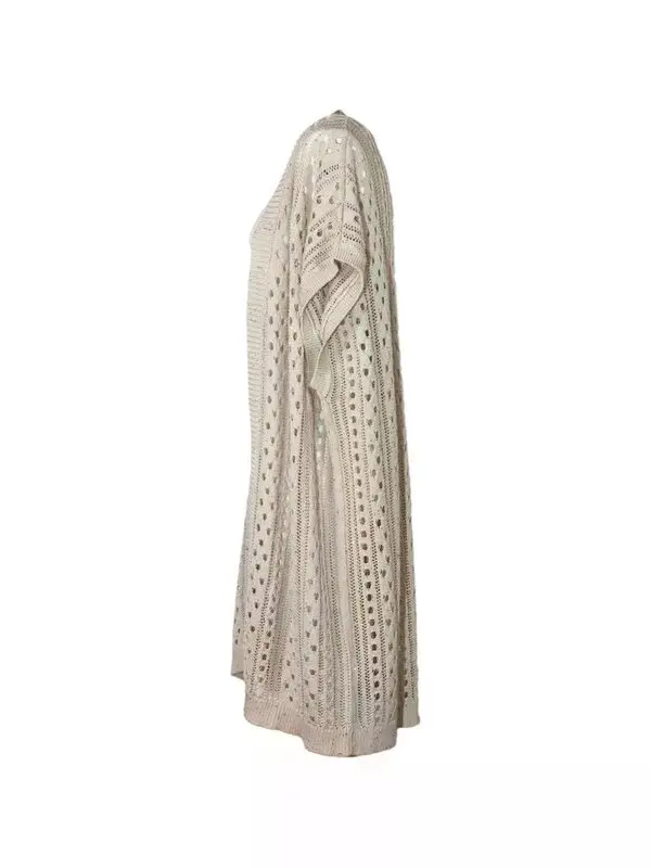 PUROTATTO Open-work Sequin-embellished Cardigan